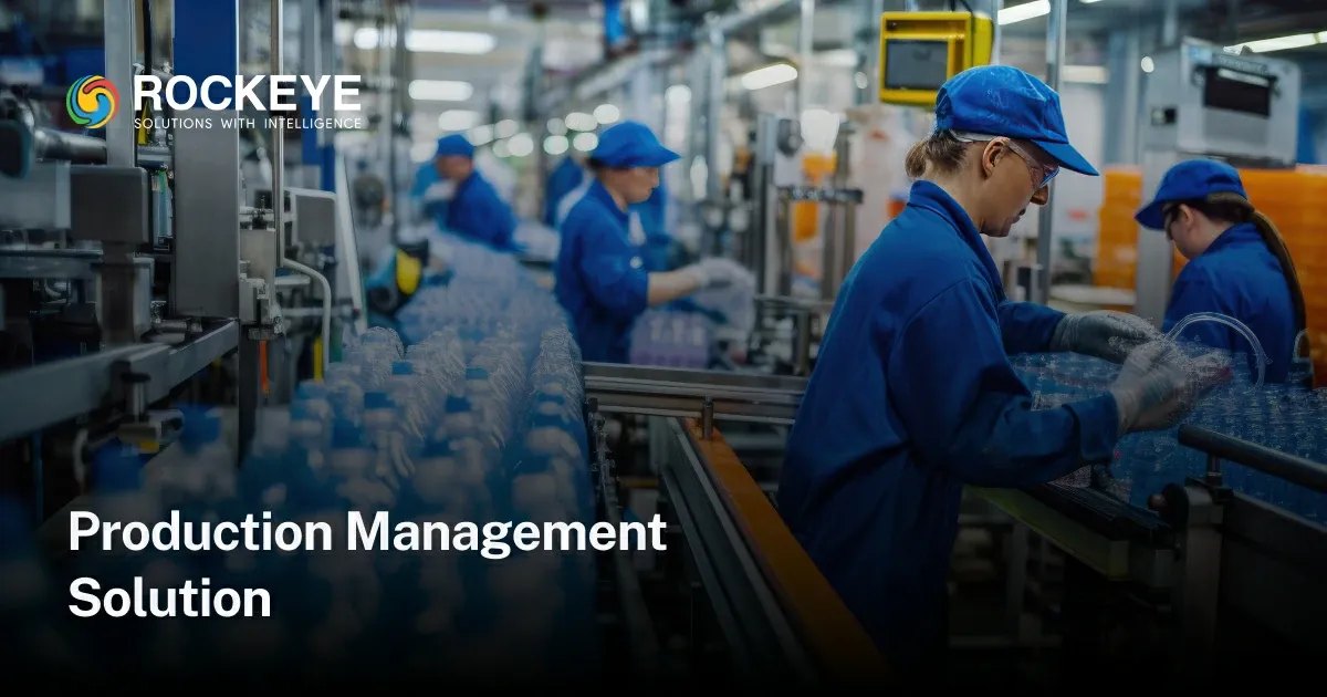 Best Production Management Software Solution by ROCKEYE